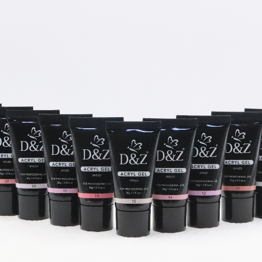 Polygel D&Z 30g Com E Sem Glitter Design LED/UV Para Molde F1/Alongamento De Unhas | Shopee Brasil