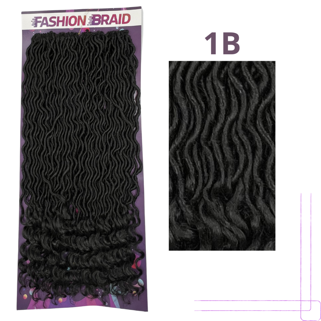 Cabelo Cacheado Goddess Locs B Fashion Braid 300 gr 60cm | Shopee Brasil