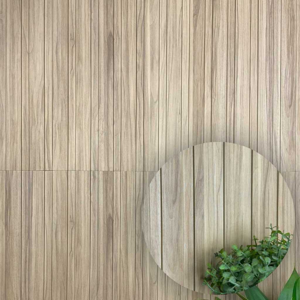 Placa Pvc Parede Sala 3D Estilo Ripado Maciato Kit 20 Peças | Shopee Brasil