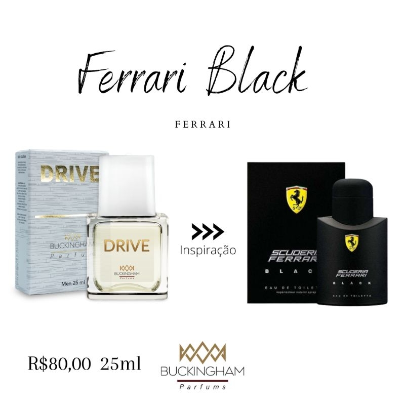 perfume masculino Drive 15 ml 25 ml , original buckingham/ Ferrari ...