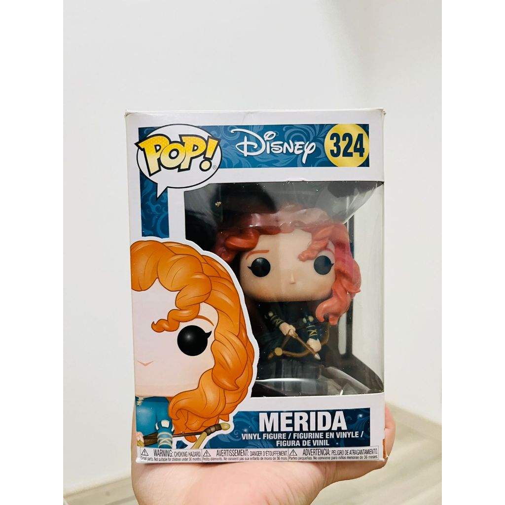 FUNKO POP! MERIDA #324 - Valente - Disney - Pixar | Shopee Brasil