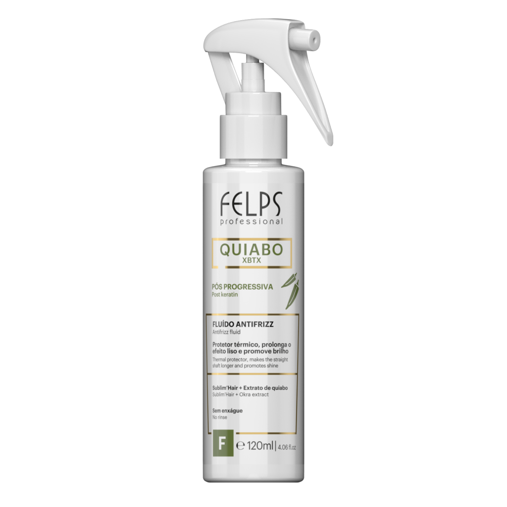 FELPS QUIABO XBTX PÓS PROGRESSIVA FLUIDO ANTIFRIZZ 120ML Felps | Shopee ...