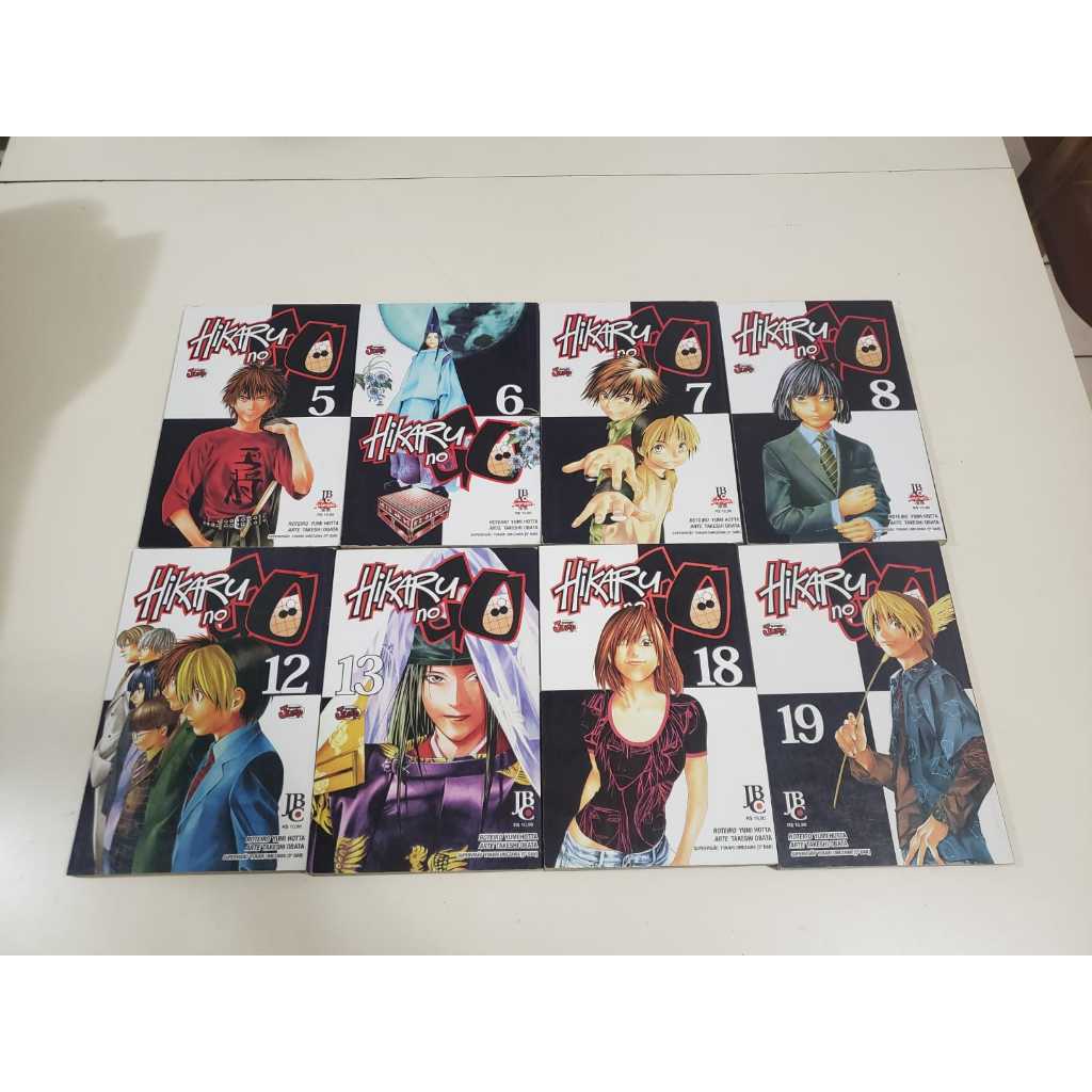 mangá Hikaru no Go , números disponíveis do 5 ao 19 . | Shopee Brasil