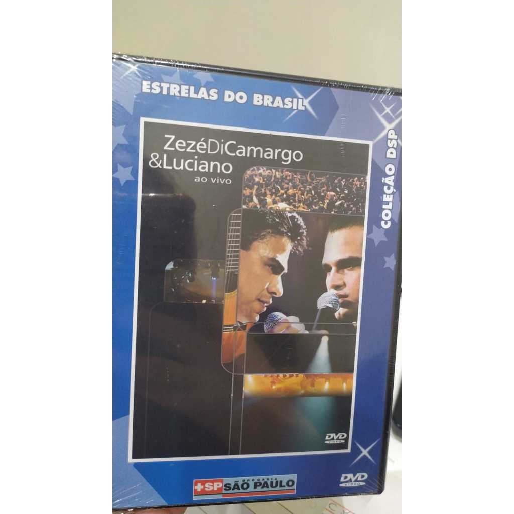 dvd ZEZE DI CAMARGO E LUCIANO ao vivo lacrado | Shopee Brasil