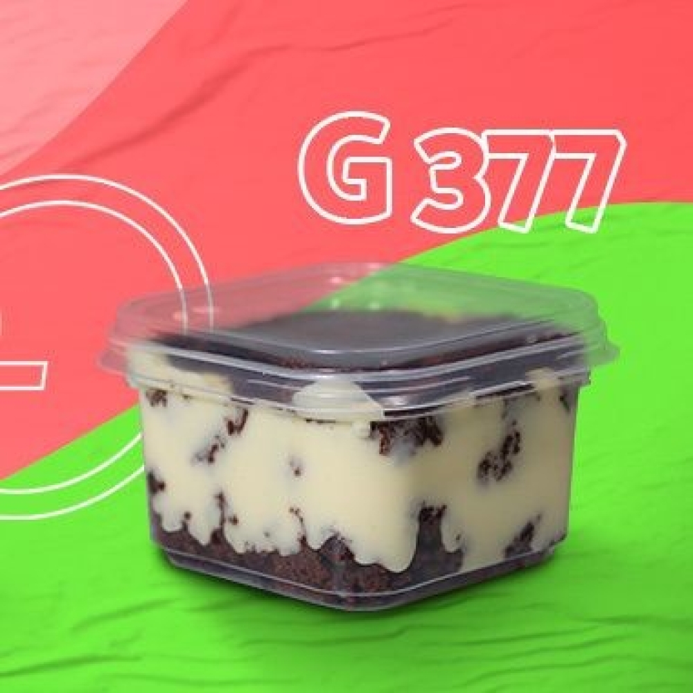 10 Potes Quadrados G377 de 250ml com tampa freezer/microondas ...