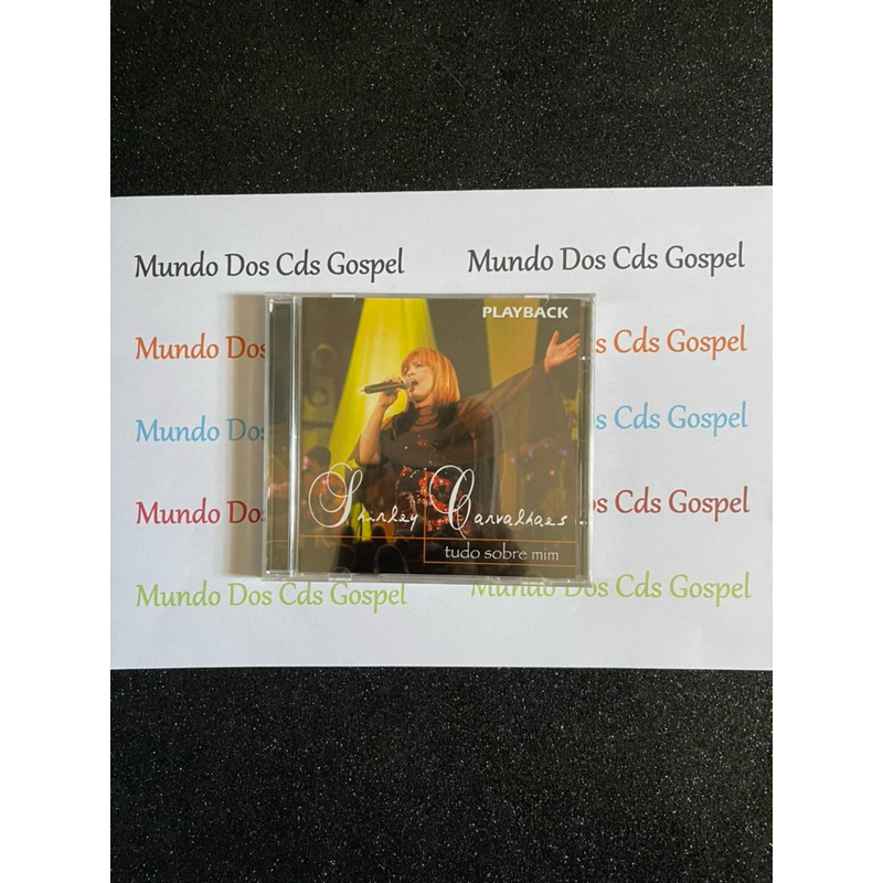 Cd Shirley Carvalhaes - Tudo Sobre Mim PlayBack | Shopee Brasil