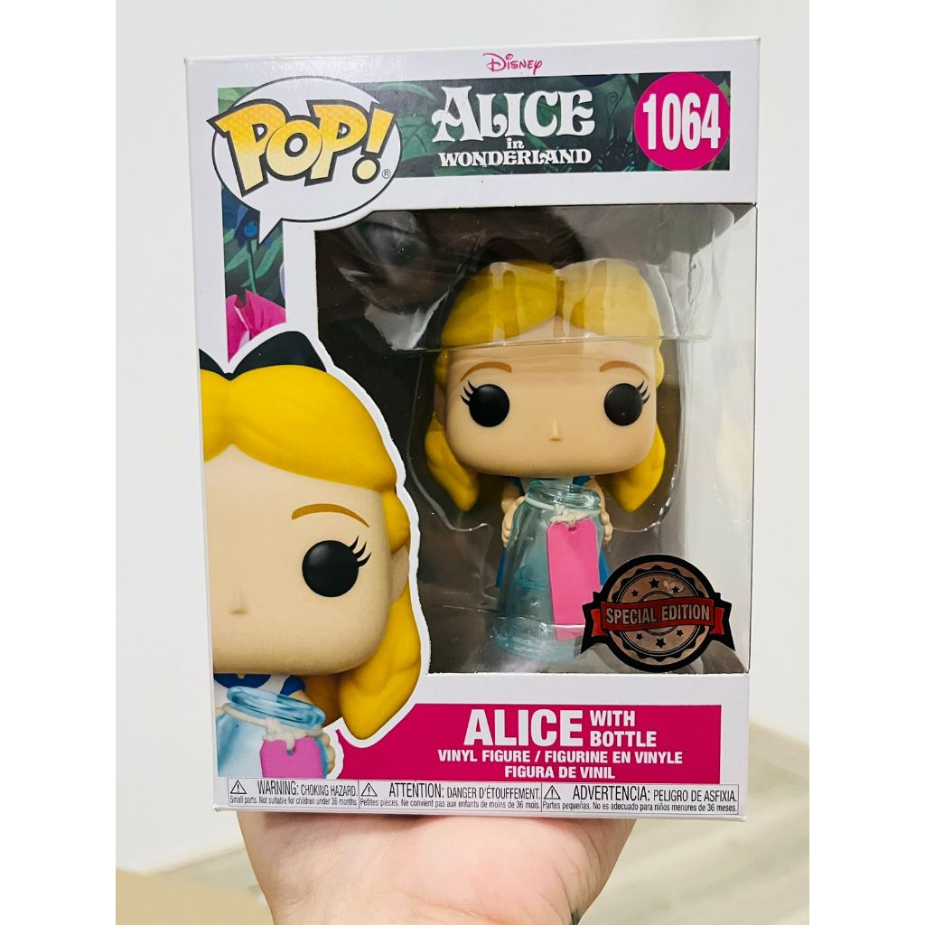FUNKO POP! Alice With Bottle #1064 - ALICE IN WONDERLAND DISNEY ...