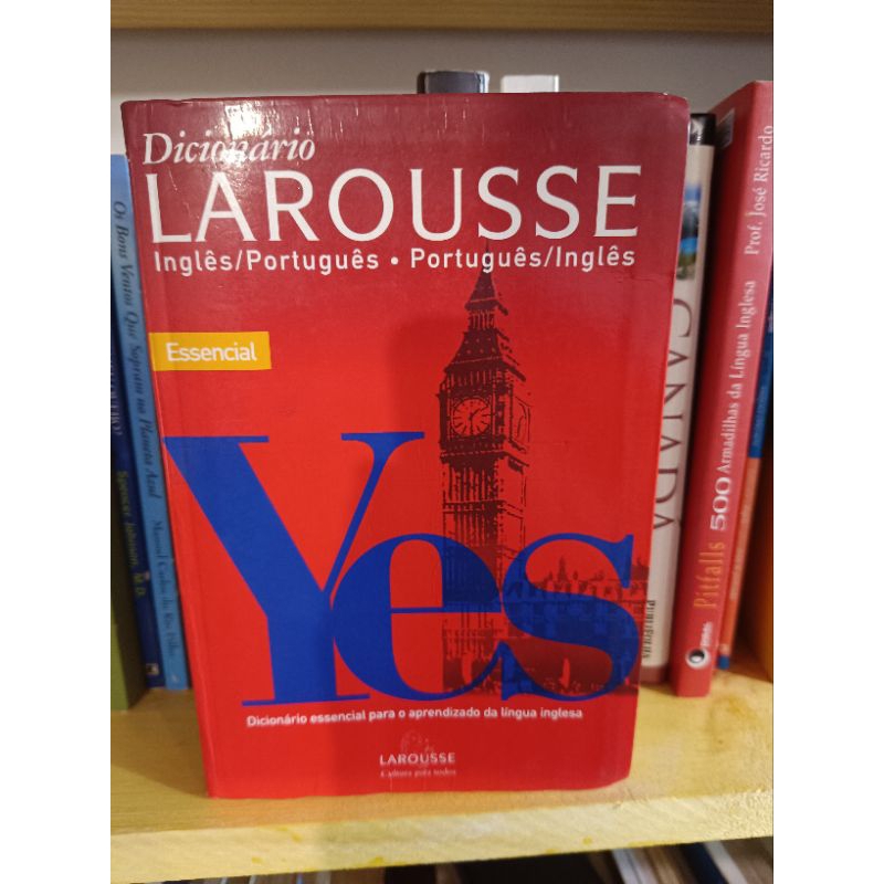 Dicionário Larousse inglês/português | Shopee Brasil