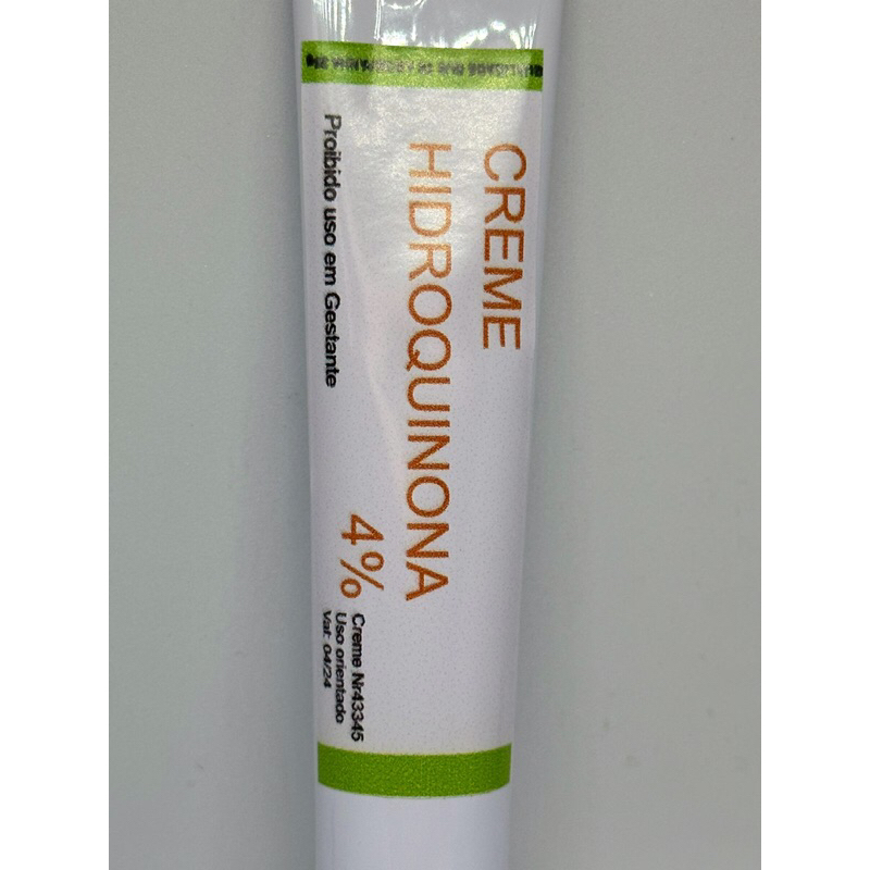 Creme clareador de pele hidroquinona 20grms | Shopee Brasil