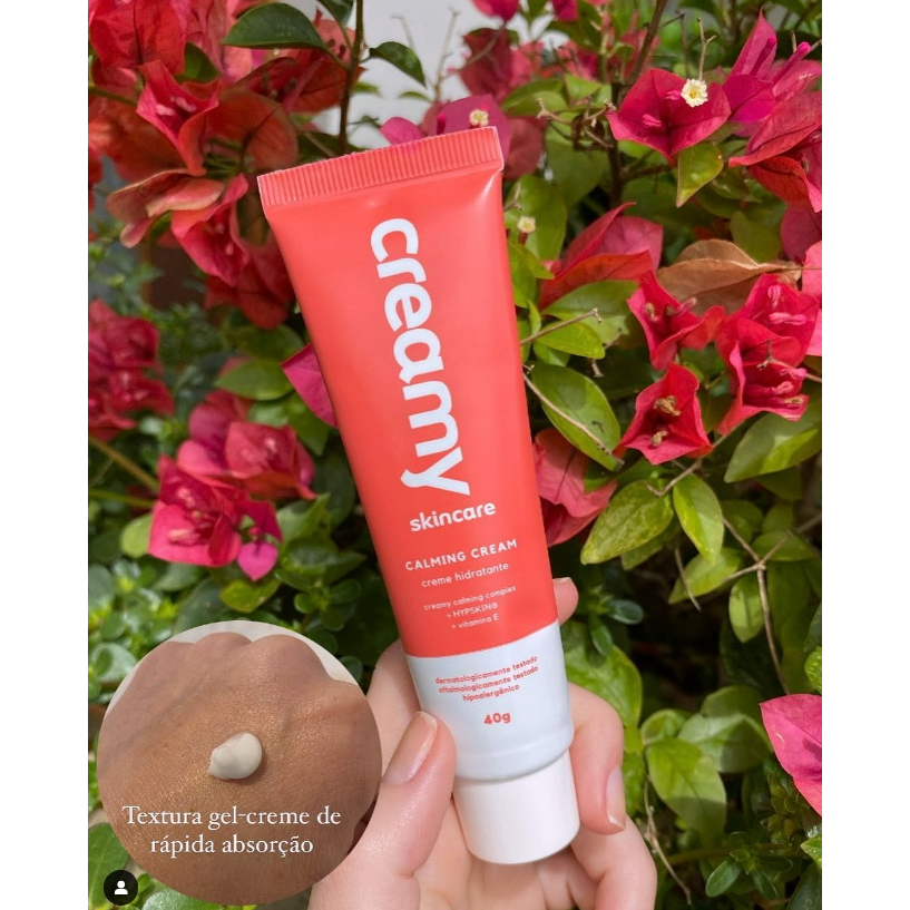 Creamy Calming Cream - Creme Hidratante Facial 40g | Shopee Brasil