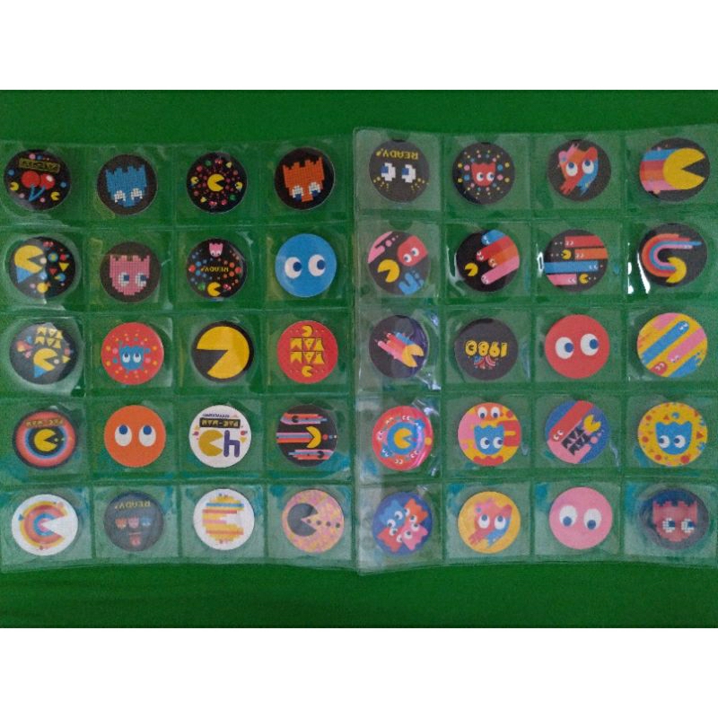Tazos Pacman Coleção Completa | Shopee Brasil