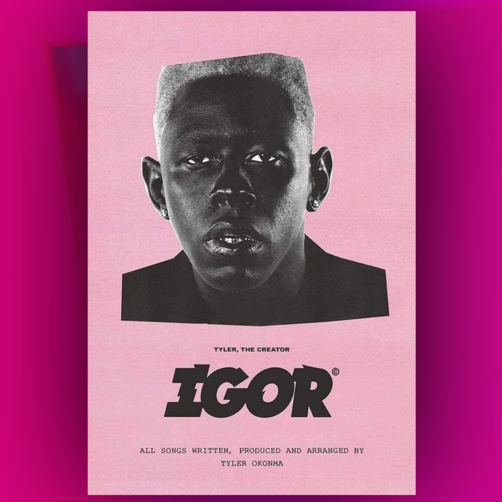 PosterPoster Tyler, the Creator 42x30cm Tamanho Grande Capa de Álbum ...