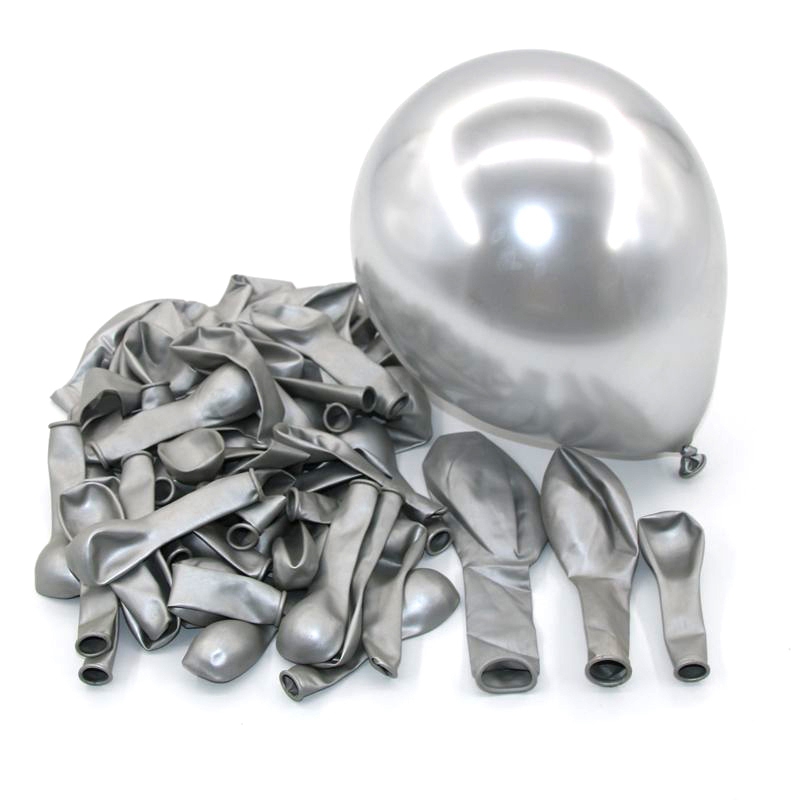 Balão Metalizado Bexiga Cromado 5 Polegadas - 25 Unidades | Shopee Brasil