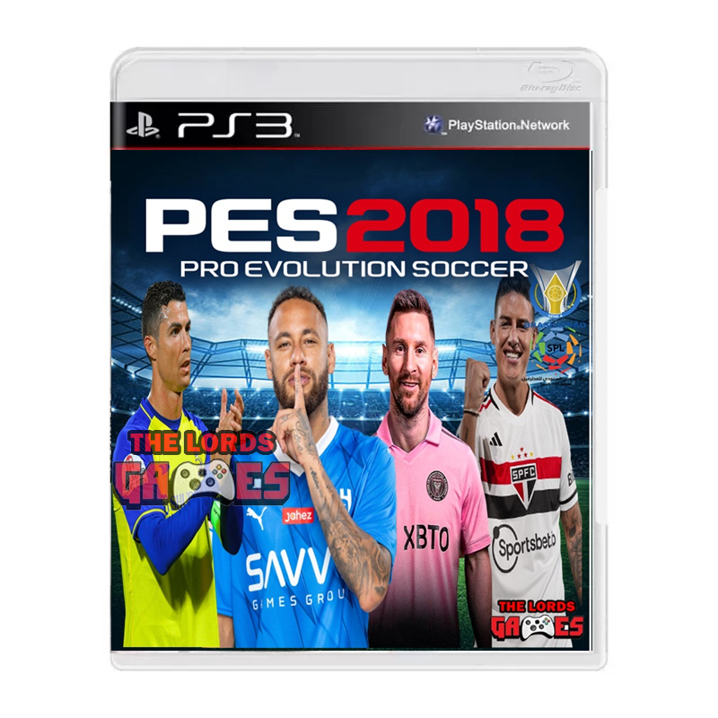 PES 2018 PS3 MIDIA FISICA CD ORIGINAL COM ATUALIZAÇAO 2023 PROMOÇAO ...