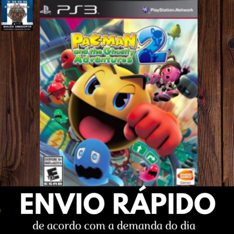 PAC-MAN e as Aventuras Fantasmagóricas 2 Jogos Ps3 Playstation 3(PSN ...