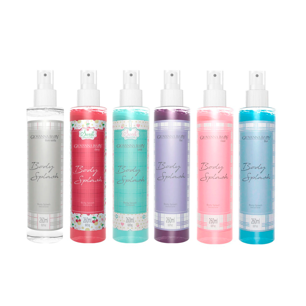 Giovanna Baby Body Splash Desodorante Corporal - 260ml | Shopee Brasil