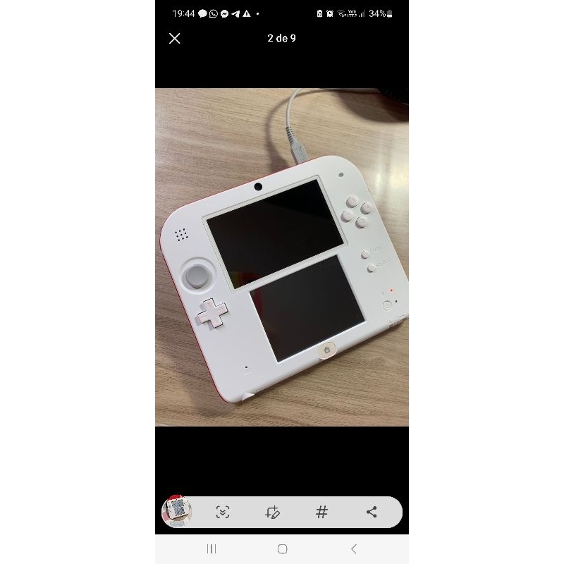 nintendo 2ds com case original. | Shopee Brasil