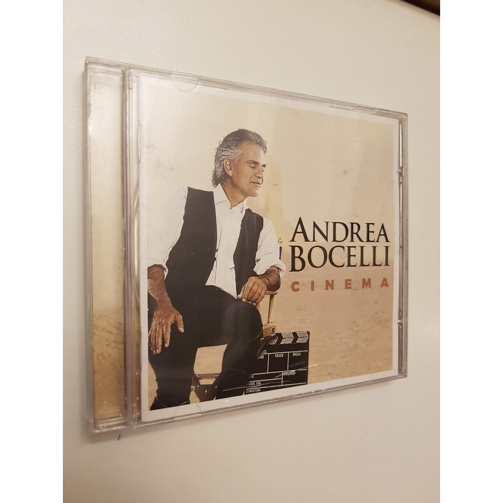 Andrea Bocelli - Cinema - CD original | Shopee Brasil