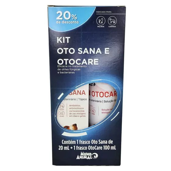 Kit Oto sana Otocare Mundo Animal 20 ml | Shopee Brasil