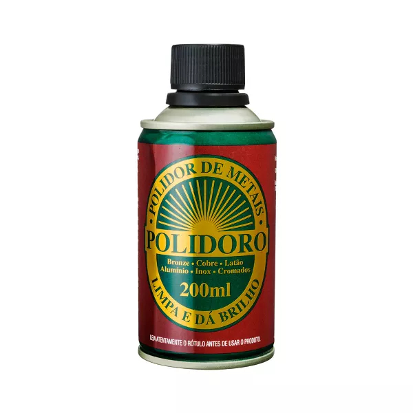 Polidor Liquido para Metais Polidoro 200ml | Shopee Brasil