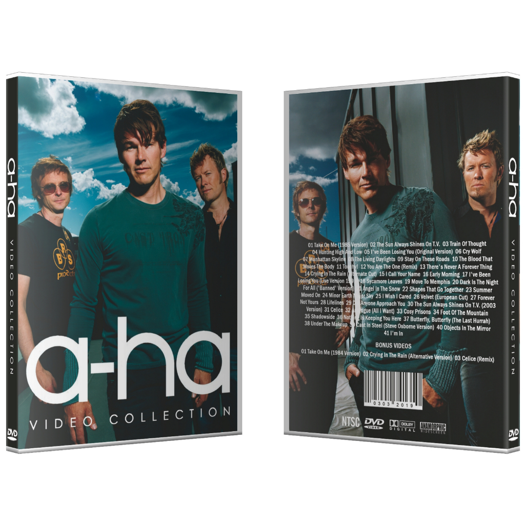 DVD A-HA - VIDEO COLLECTION (fan made) | Shopee Brasil