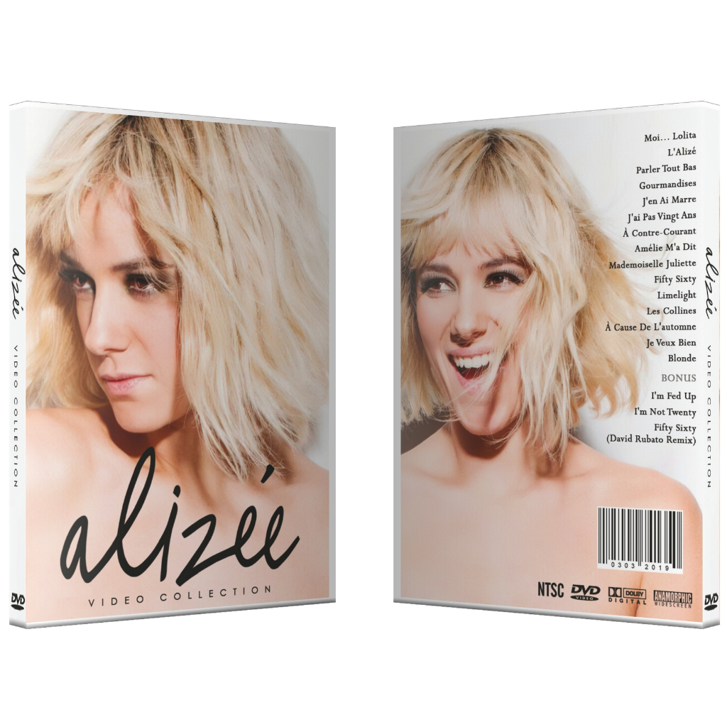 DVD ALIZÉE - VIDEO COLLECTION (fan made) | Shopee Brasil