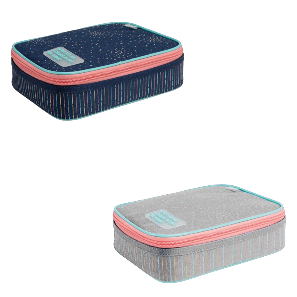 Estojo Box 100 Pens Dots - Tilibra | Shopee Brasil