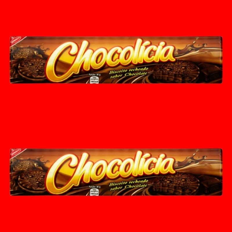 NABISCO CHOCOLÍCIA BISCOITO RECHEADO SABOR CHOCOLATE 132g | Shopee Brasil