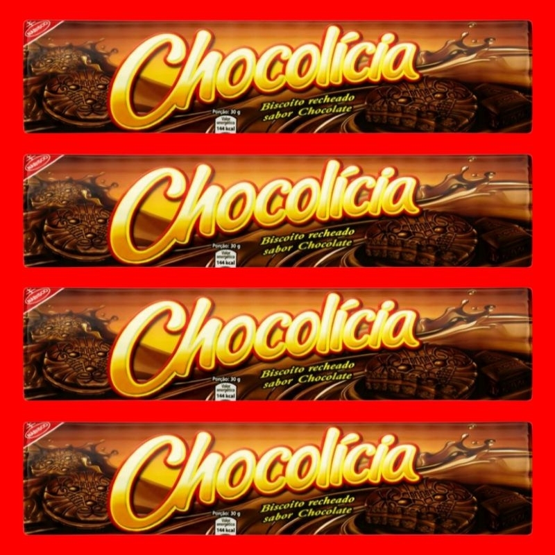 NABISCO CHOCOLÍCIA BISCOITO RECHEADO SABOR CHOCOLATE 132g | Shopee Brasil