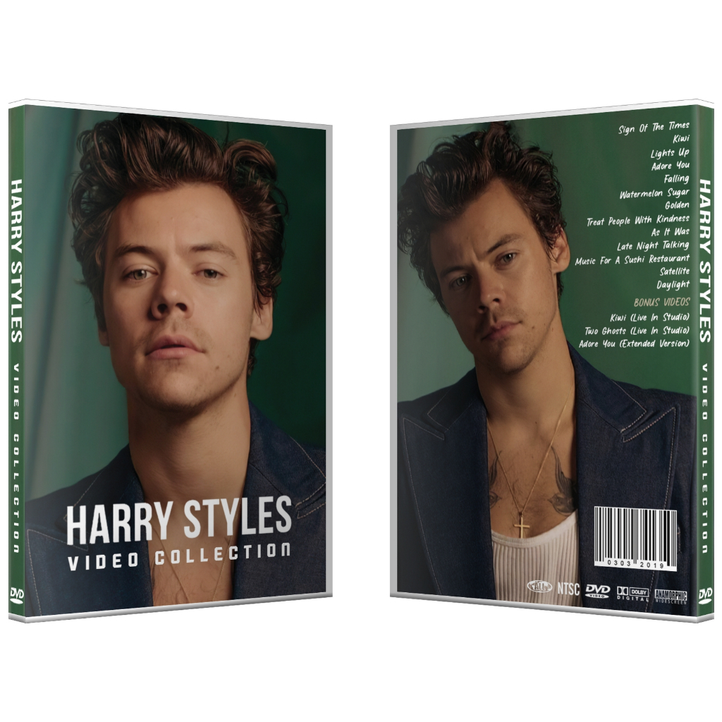 DVD HARRY STYLES - VIDEO COLLECTION (fan made) | Shopee Brasil