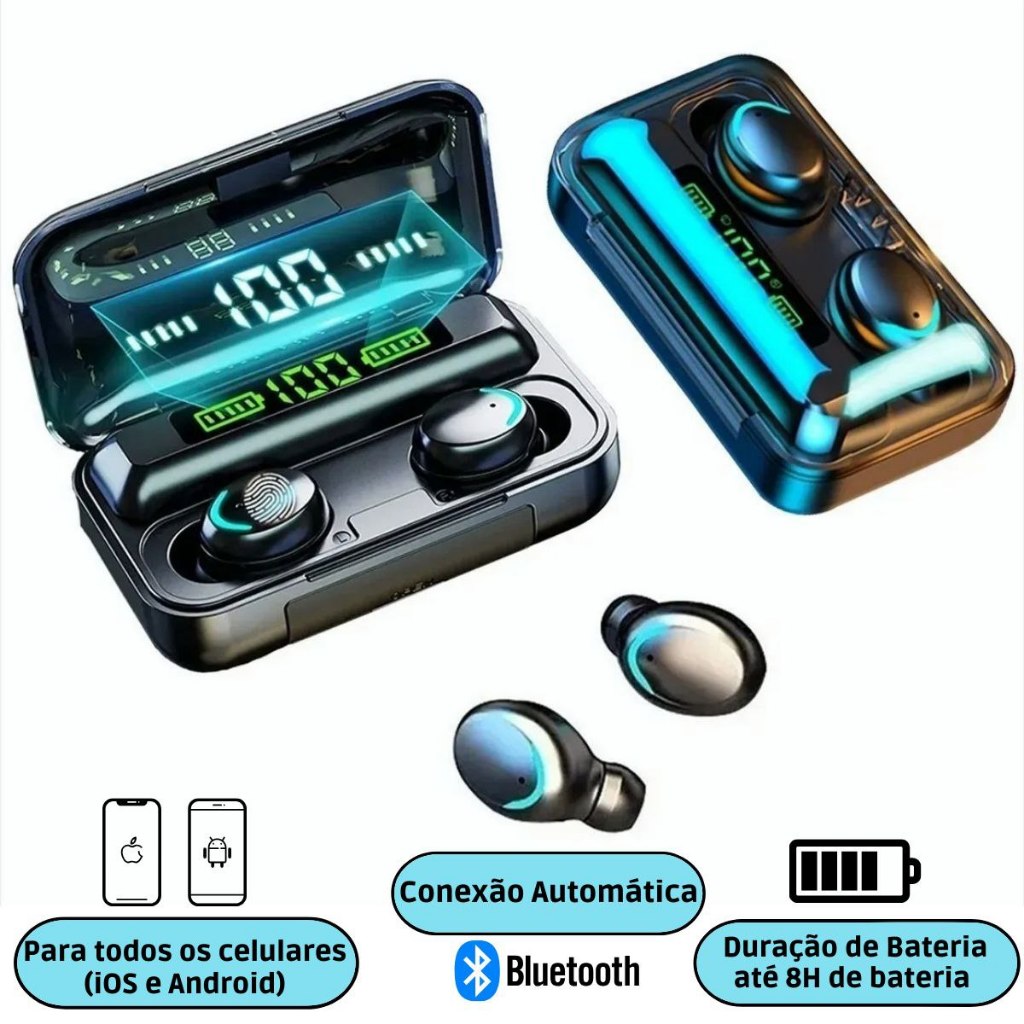 Fone De Ouvido m10 Sem Fio tws Fone De Ouvido Bluetooth Est Reo Com Pod ... Fone De Ouvido m10 Sem Fio tws Fone De Ouvido Bluetooth Est Reo Com Pod ...