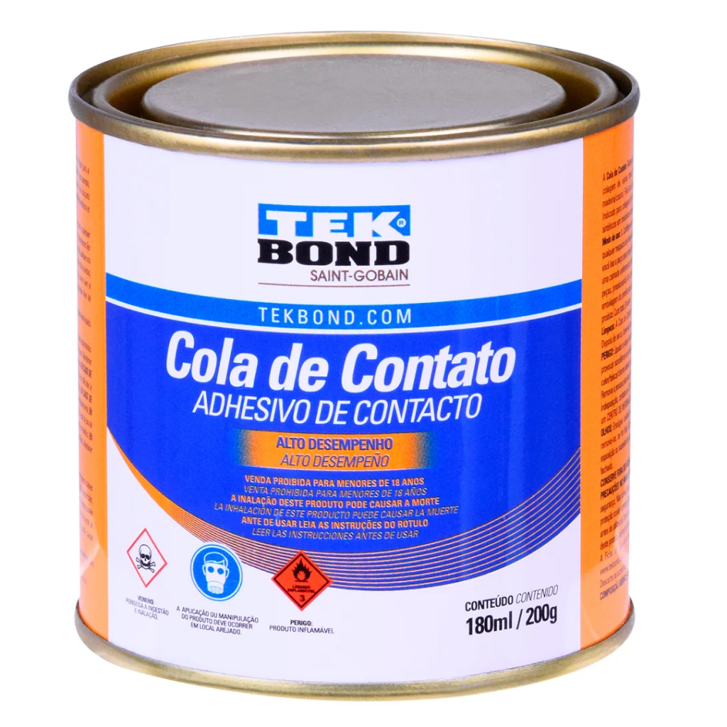 Adesivo Cola Contato Tekbond 200g Sapateiro Marceneiro | Shopee Brasil