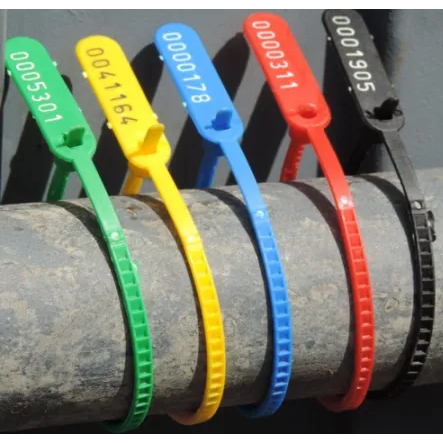 200 Lacres De Segurança Modelo Escadinha Numerados Mala Malote frete ...