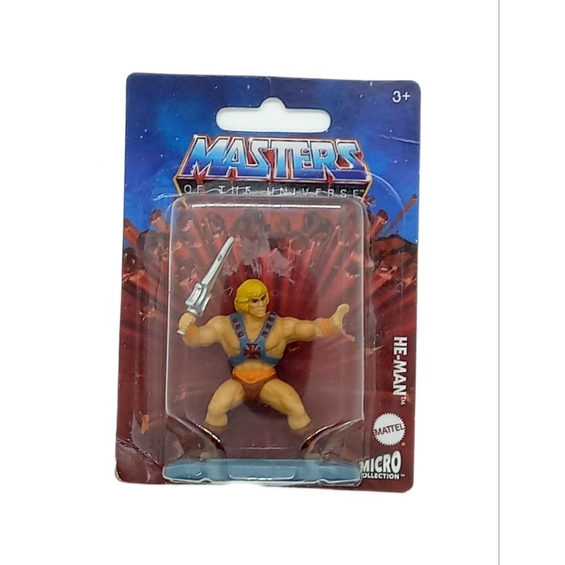 Mini Figura Micro Collection He-Man - Motu Mattel | Shopee Brasil