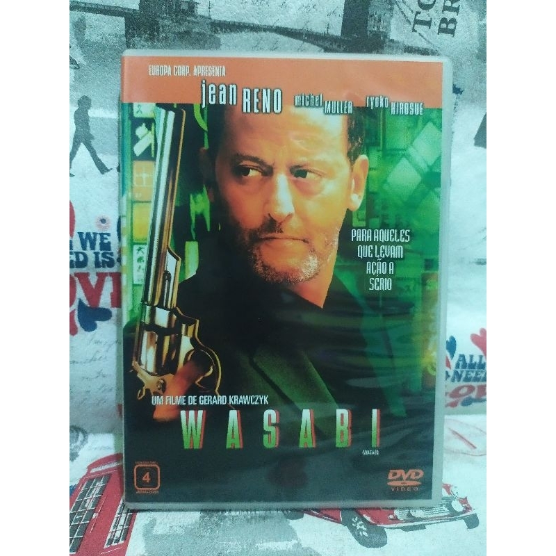 dvd wasabi 2001 jean reno | Shopee Brasil