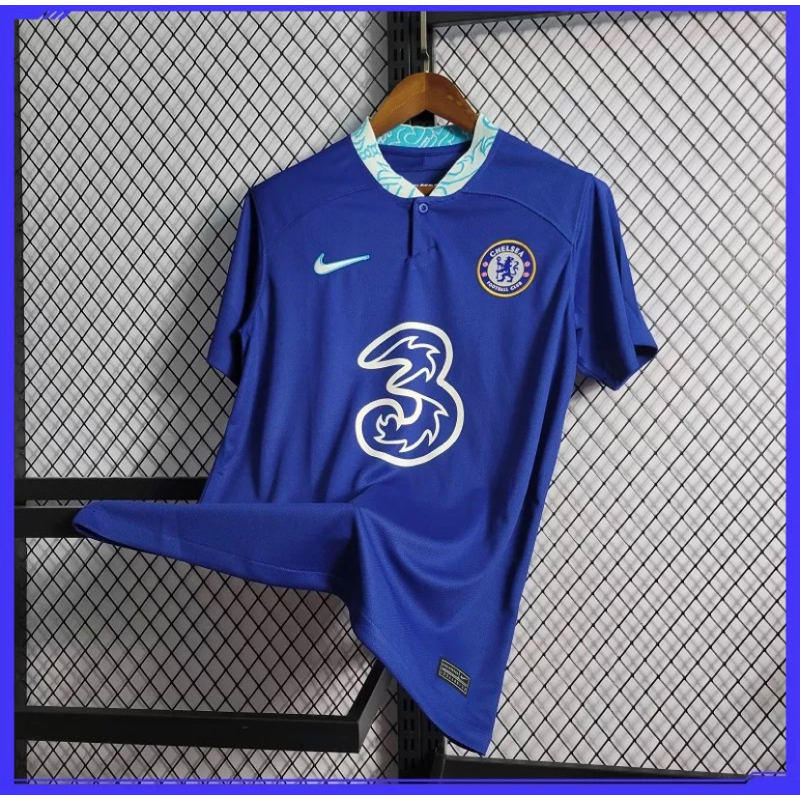 Camisa Camiseta do Time do Chelsea Azul Apronta Entrega | Shopee Brasil