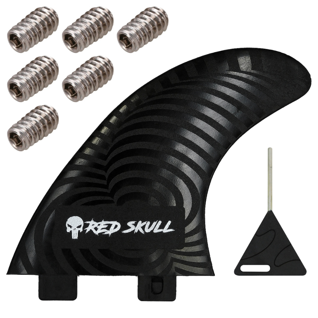 Triquilha Prancha de Surf Fcs1 + Parafusos de Fixação + Chavinha de ...