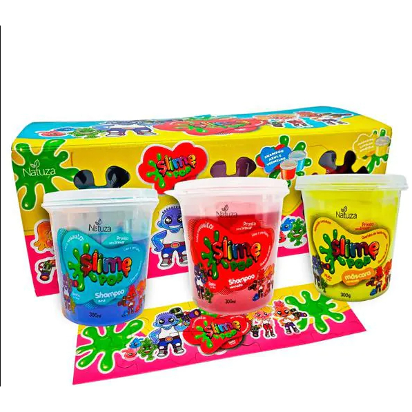 KIT CAPILAR 3 ITENS SLIME POP | Shopee Brasil