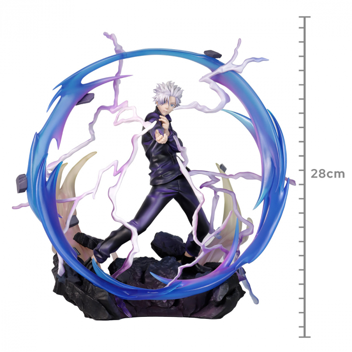 ACTION FIGURE JUJUTSU KAISEN - SATORU GOJO - KYOSHIKI MURASAKI - DFX ...