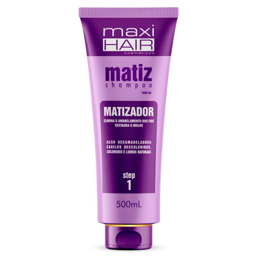 Shampoo Matizador Maxi Hair 500ml | Shopee Brasil