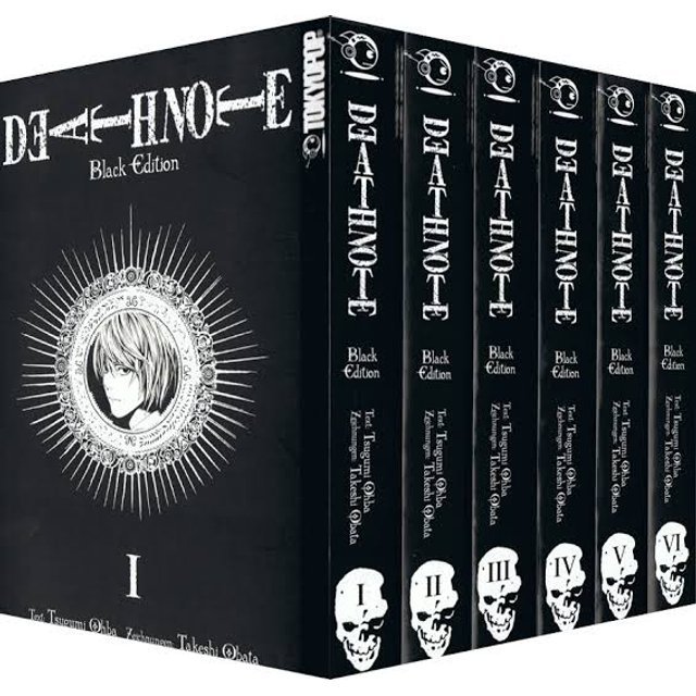Death Note - Black Edition - Volumes 1 a 6 [Completo] | Shopee Brasil