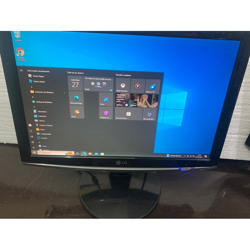 MONITOR DE TELA PLANA 17 polegadas MODELO FLATRON W1752T com defeito . | Shopee Brasil