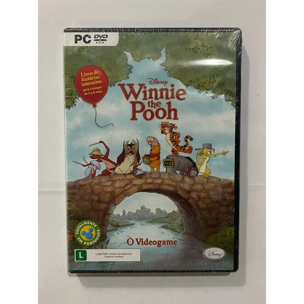 Jogo Original Ursinho Pooh O Video Game Para Pc Winnie The Pooh ...
