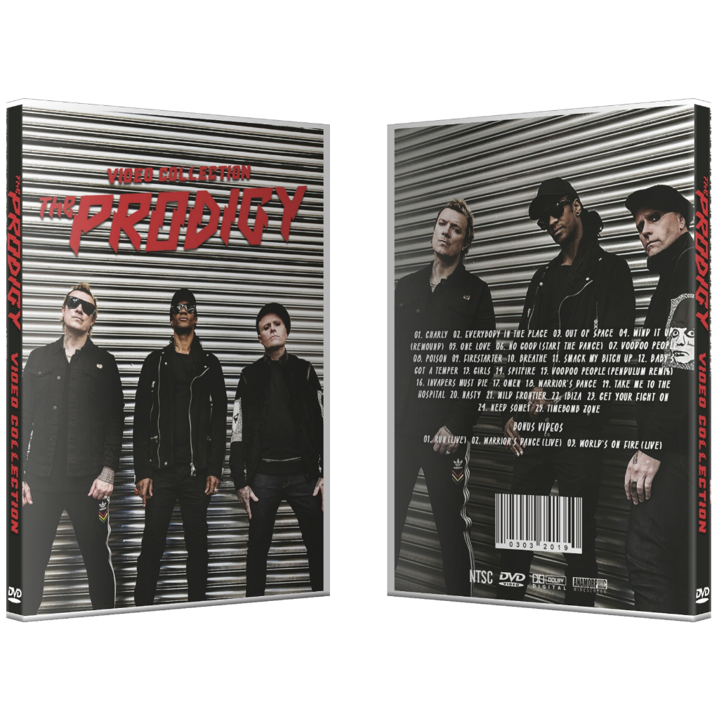 DVD THE PRODIGY - VIDEO COLLECTION (fan made) | Shopee Brasil