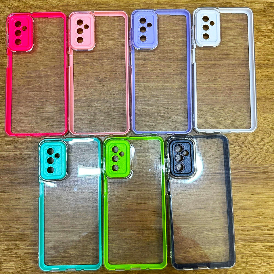 Capa Case Transparente 3 em 1 Samsung M34/M52/M53/M54/A21S Capinha com ...