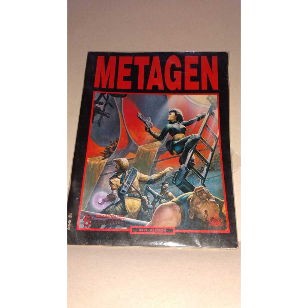 Revista vintage Metagem de Dave Arneson Shadowrun | Shopee Brasil