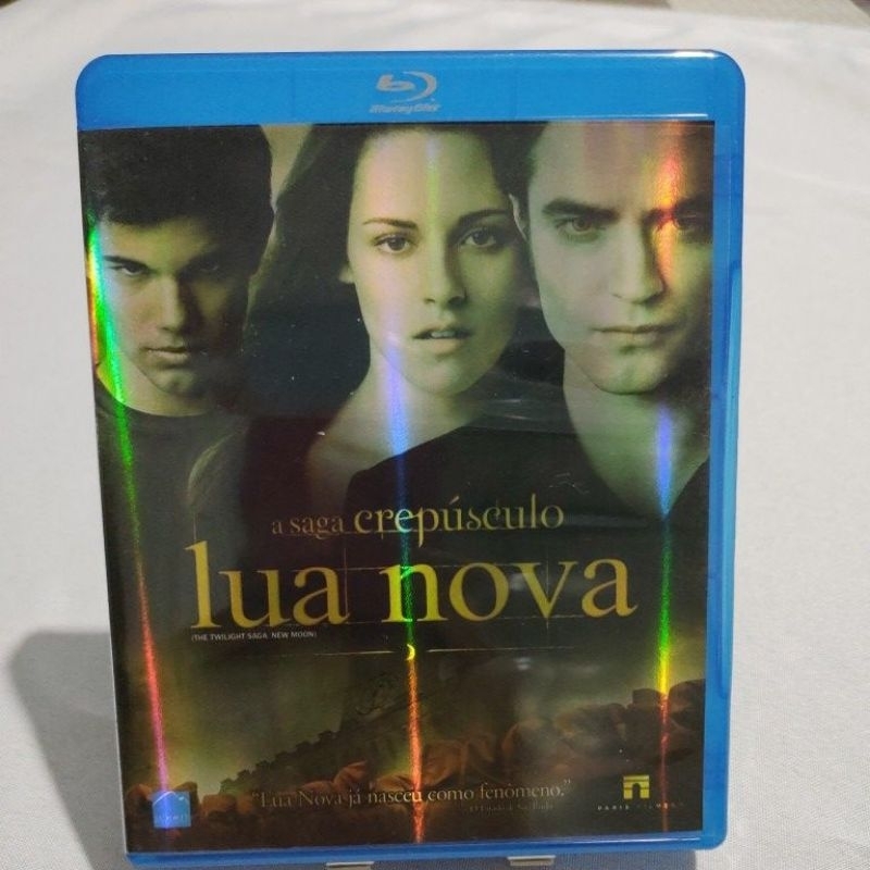A saga crepúsculo Lua Nova Blu Ray usado dublado | Shopee Brasil