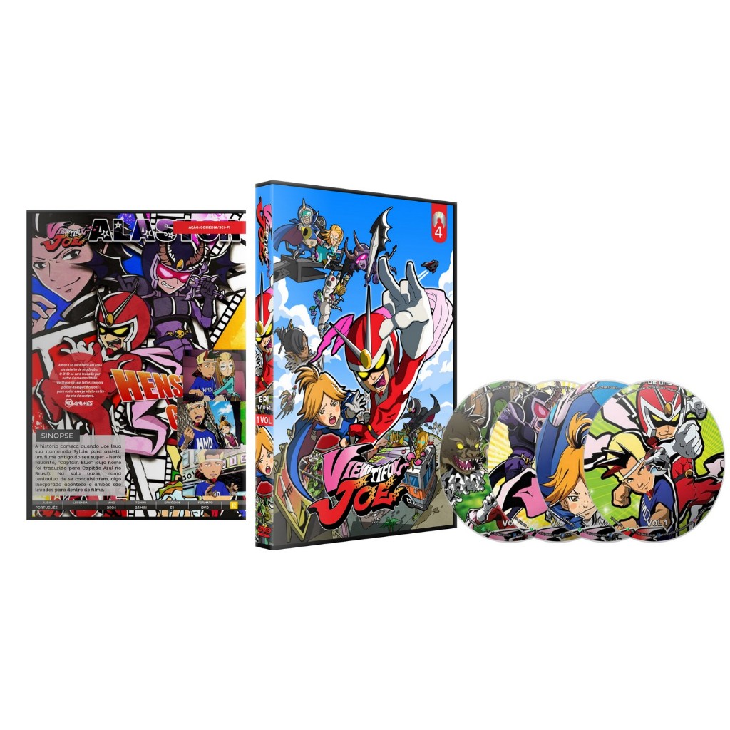 Dvd Viewtiful Joe Série Completa Dublado | Shopee Brasil