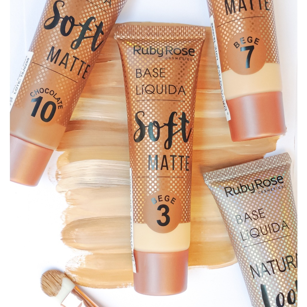 Base Soft Matte Ruby Rose hb-8050 | Shopee Brasil