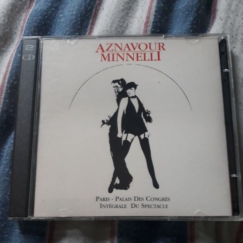 charles aznavour liza minelli cd duplo paris palais des congres ao vivo ...